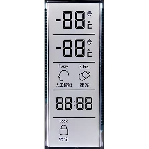 The Lcd Applied To The Refrigerator‌： Htn Lcdlcd Segment Display Custom Lcdlcd Display