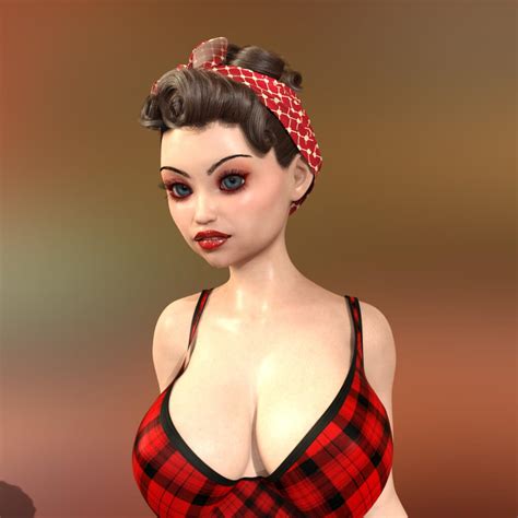 My Girl 3d Render Digital Art By Hannes W