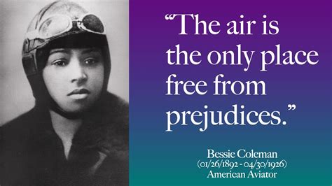 Bessie Coleman Quotes Empowering Black People Through Flight Youtube