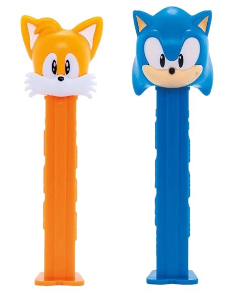 Pez Sonic Candy Dispenser Set Sonic The Hedgehog And