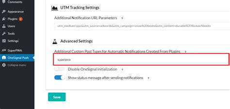 Setup Onesignal With Superpwa Wordpress Plugin Super Pwa Docs