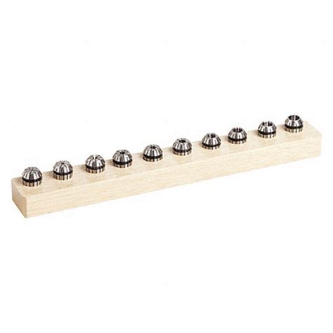 Techniks Er16 1 Mm To 10 Mm Collet Size Range Collet Set 40mm08