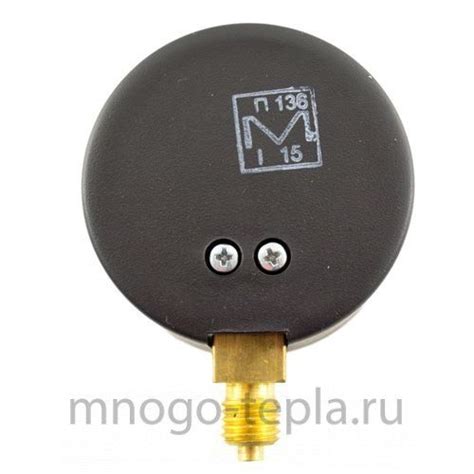 Манометр МТ 63П 1,6МПа (метрическая резьба - М12х1.5) – купить в Москве ...