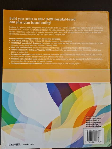 Libro Icd 10 Cm Ebay