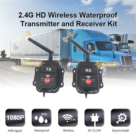 2 4ghz Wireless Transmission Receiver Box Wireless Transmitter Box Tx