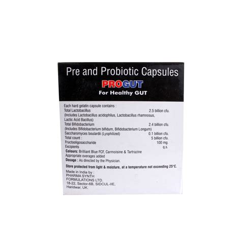 Progut Capsule 10 S Price Uses Side Effects Composition Apollo Pharmacy
