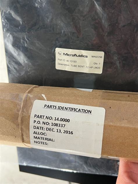 Used Microfluidics Lm20 Microfluidizer Homogenize High Shear Labscale Fluid Processor Lab Used Microfluidics Lm20 Microfluidizer Homogenize High Shear Labscale Fluid Processor Lab