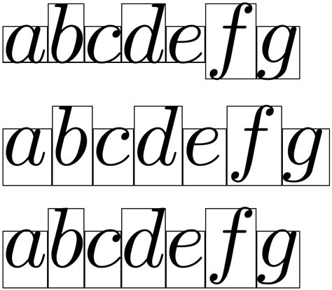 Math Mode Uniform Vertical Subscript Alignment Tex Latex Stack
