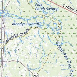 Pee Dee River Map