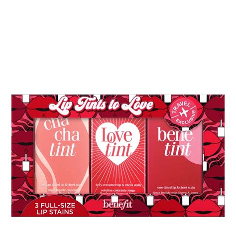 Benefit Tint Lipstick Set 18 Ml Duty Free Bestvalue