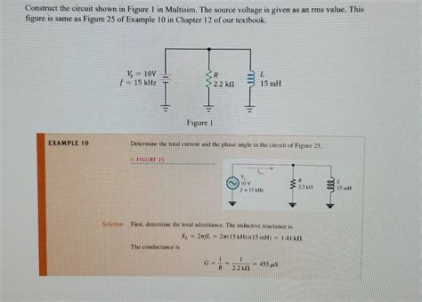 solved construct the circuit shown in figure 1 in multisim