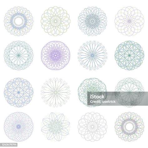 기요체 로제트 벡터 패턴 Eps 8 0명에 대한 스톡 벡터 아트 및 기타 이미지 0명 Rosetta Spacecraft 기념일 Istock