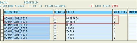 Enable Hidden Fields Of Sap Bw Datasource