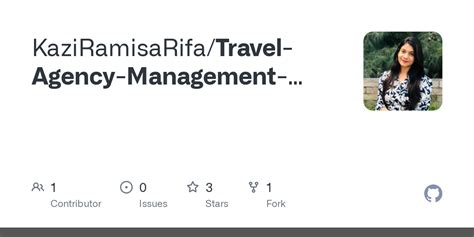 Github Kaziramisarifatravel Agency Management System