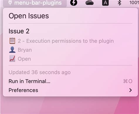 GitHub Bryandms Menu Bar Plugins MacOS Menu Bar Plugins