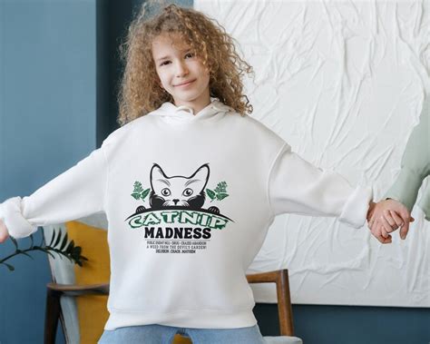 Catnip Madness Svg Png Funny Cat Svg Cool Cat Svg Cute Kitten Png