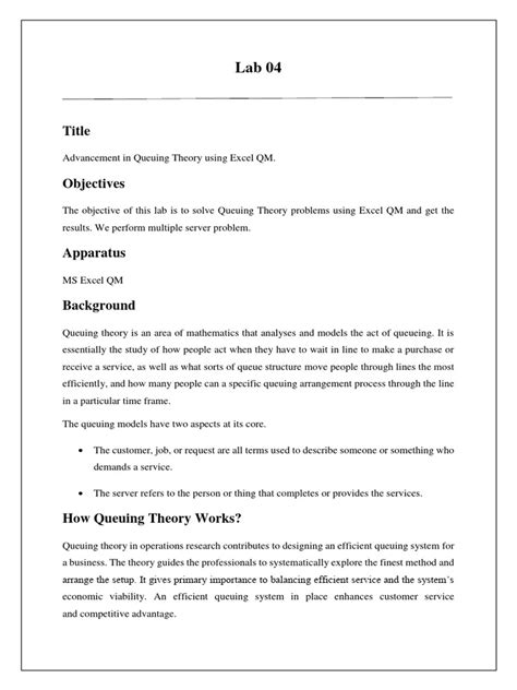 Lab 4 Pdf Applied Mathematics Statistical Theory