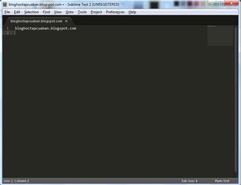 blog học tập sublime text tutorial cài đặt sublime text 2