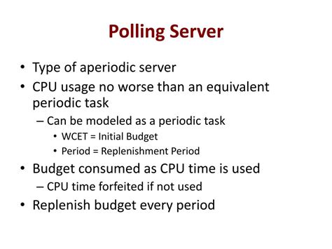 Ppt Sporadic Server Scheduling In Linux Theory Vs Practice Powerpoint Presentation Id1875648