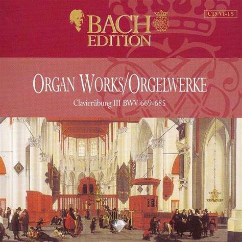 Bach Edition Organ Works Disc 15 Cd Brilliant Netherlands For