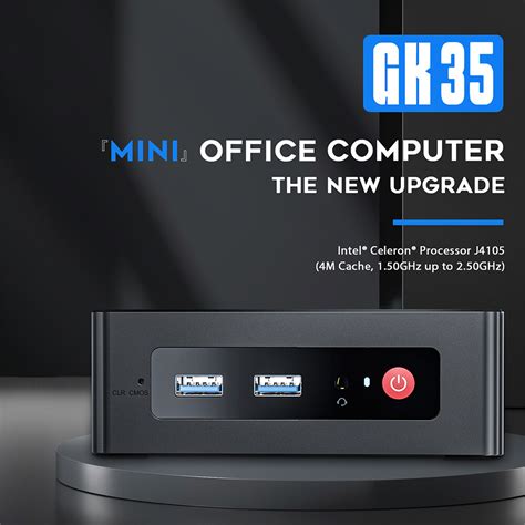 Gk35 Pro Mini Pc Windows 11 Intel Celeron J4105 25ghz 8gb Ddr4 128gb