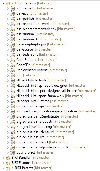 questions about the development environment · issue 692 · eclipse birt