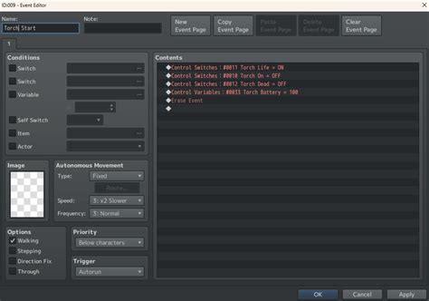 Mz Creating A Flashlight Torch Rpg Maker Forums