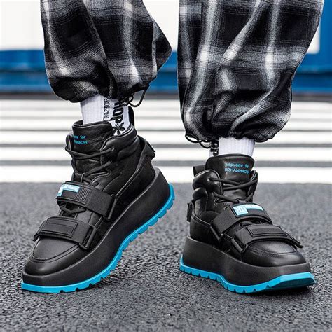 Guo Chao Casual Shoes Black Famujisneaker