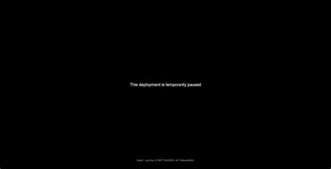 This Deployment Is Temporarily Paused Issue Help Vercel Community