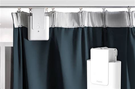 aqara s curtain drivers let you automatically open and shut your