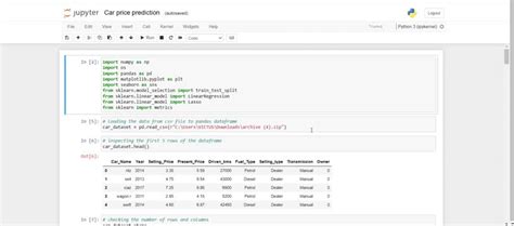 data science internship car price prediction sujal bhimanwar posted