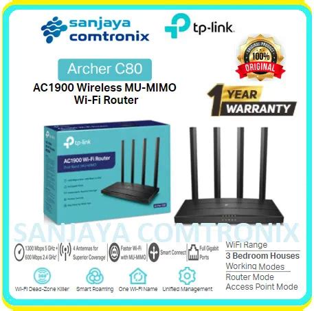 Tp Link Archer C Ac Wireless Mu Mimo Wi Fi Router Lazada Indonesia