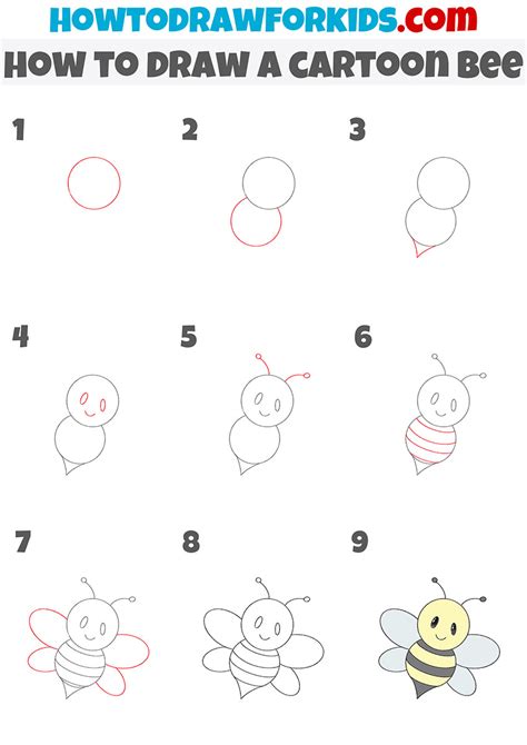 How To Draw A Bee With My 2 Year Old At Rose Thyer Blog