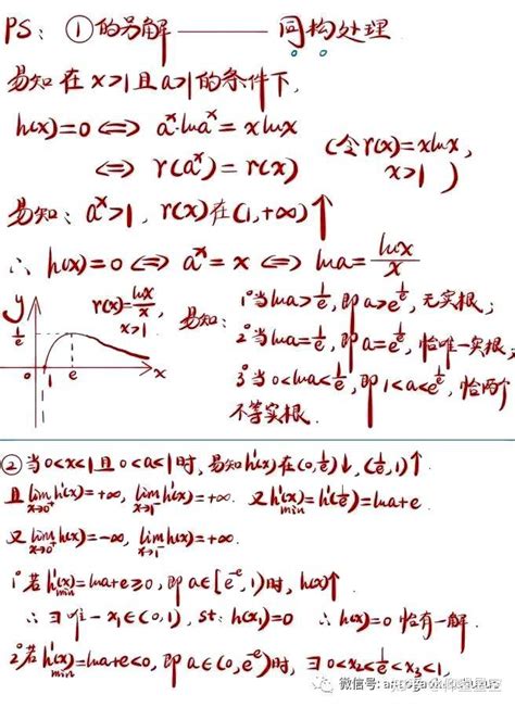 同底的指数函数与对数函数的交点研究 知乎