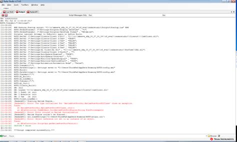 AWR BOOST Radar Studio Launch Issue Sensors Forum Sensors TI E E Support Forums