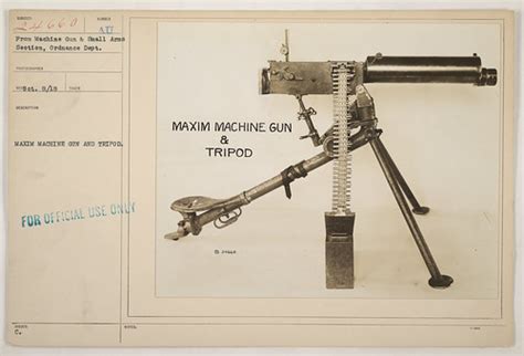 Maxim Machine Gun And Mount Wiki Maxim G… Flickr