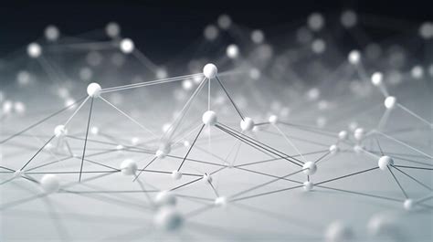 Abstract Digital Data Connection Concept On Futuristic Network Background Premium Ai Generated