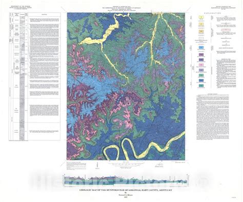 Kentucky Geologic Quadrangle Maps At Tami Jake Blog