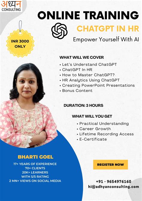 Bharti Singhal On Linkedin Adhyanconsulting Hr Chatgptinhr Ai
