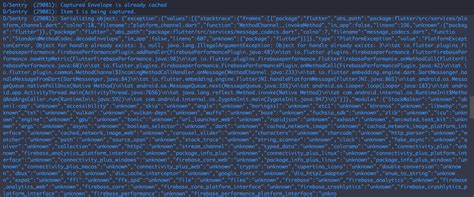 🐛 [firebaseperformance] java lang illegalargumentexception object for