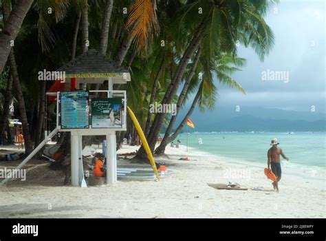 Lifeguard Tower White Beach Boracay The Visayas Philippines
