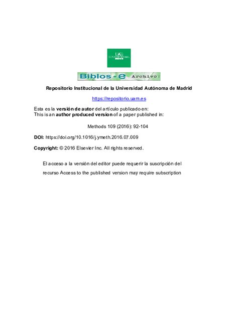 Pdf In Vivo Ros And Redox Potential Fluorescent Detection In Plants Present Approaches And