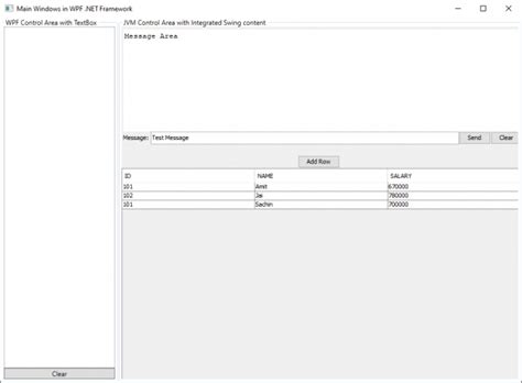 Swt Awt Swing Embedded In Wpf Windowsforms Jvm Clr Objects Bridge
