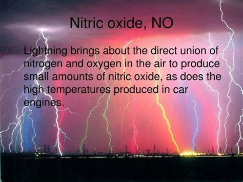 Exams And Me Oxides Of Nitrogen