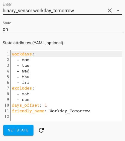 Workday Add Holidays Not Working Configuration Home Assistant Community