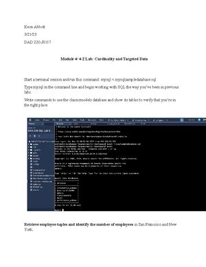 DAD 220 Module 3 LAB- Codio - Keon Abbott March 13th, 2023 DAD 220- Module 3 3-2 Lab: Table ...