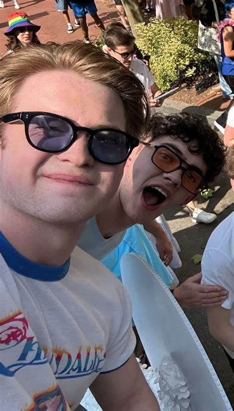 Kit Connor Joe Locke Washington DC Pride Joes Kit Connor