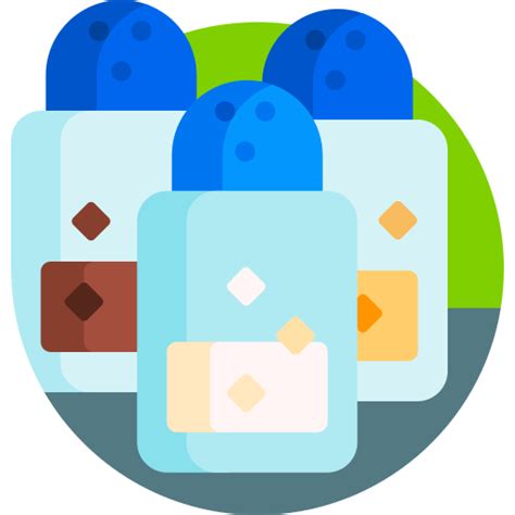 Additive Free Food And Restaurant Icons