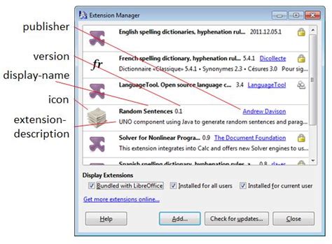 LibreOffice SDK Guide Chapter Coding UNO Components The Document Foundation Wiki