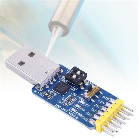 Cp2102 6 In 1 Usb Uart Usb To Serial Adapter Multifunctional Usb To Serial Converter Usb Ttl